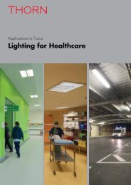 Emergency Lighting Design Guide - THORN Lighting [Home]