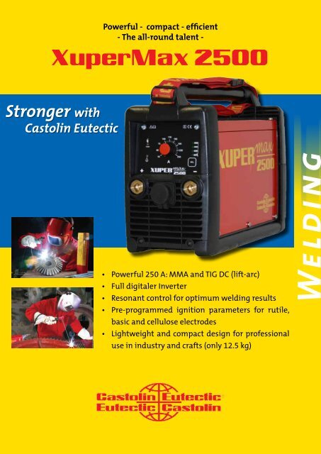 XuperMax 2500 - Castolin Eutectic