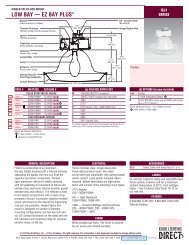 Spec Sheet - Ruud Lighting Direct