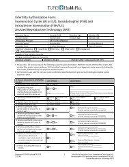 gic member fitness rebate form - Tufts Health Plan