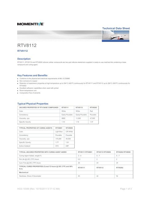 RTV8112 - SINUS Electronic