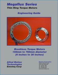 Premotec BL30EB Datasheet_June - Allied Motion