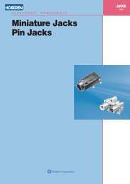 DIN Connectors - Hosiden