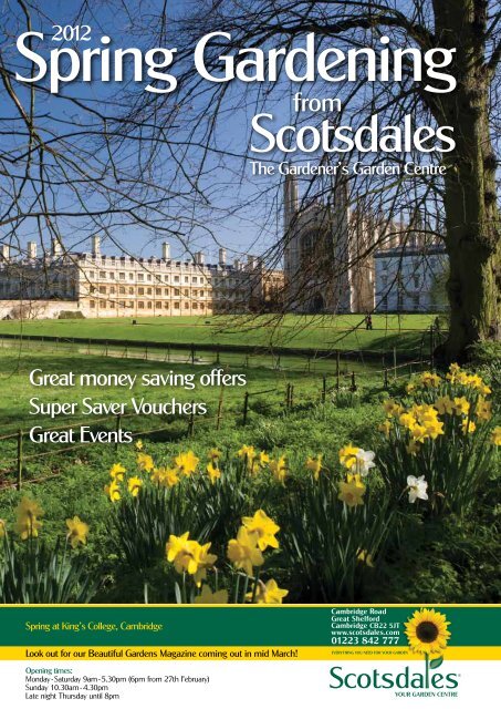 Scotsdales Garden Centre Fordham | Fasci Garden