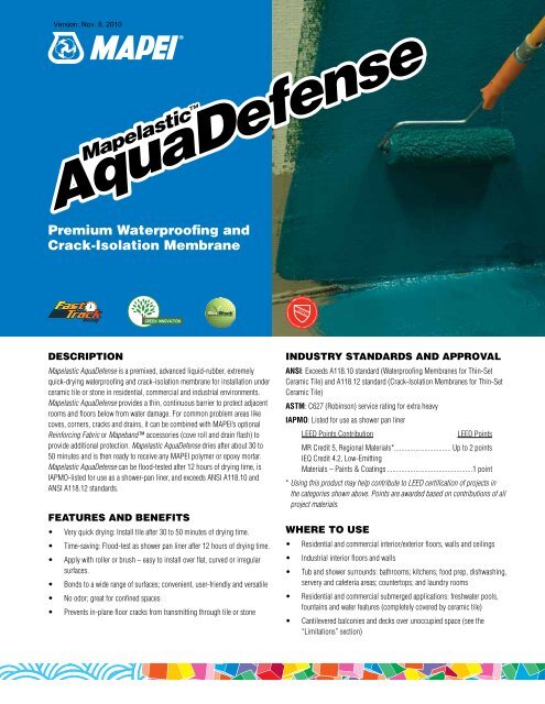 Mapei Mapelastic AquaDefense - Norstone