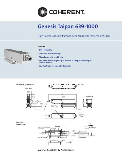 Genesis Taipan 639-1000 - LAO