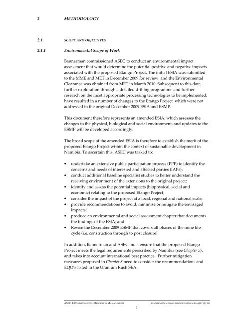 Chapter 2 - Methodology - ERM