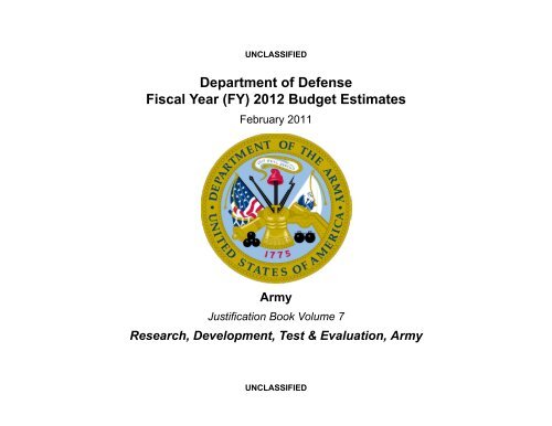Volume 7 - Army Financial Management - U.S. Army