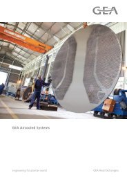Air-Cooled Heat Exchangers Configurations - GEA Heat Exchangers