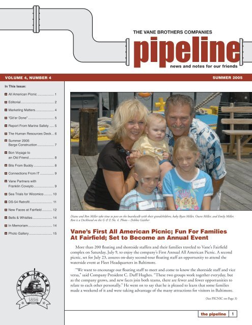 Summer 2005 - Vane Brothers