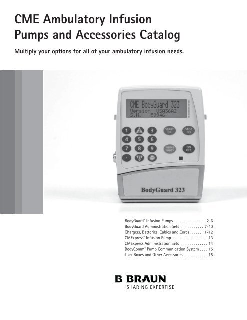 BodyGuard® Infusion Pumps - Ambulatory Surgery - B. Braun ...