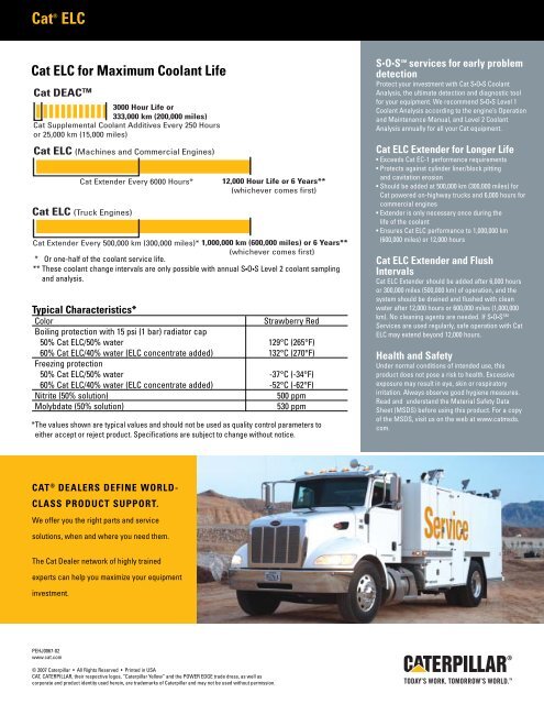 Cat ® ELC Cat ELC for Ma