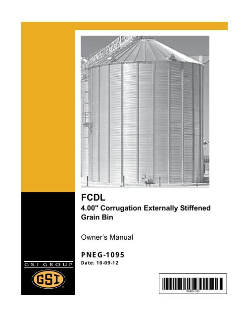 PNEG-1095 - GRAIN SYSTEMS INC.