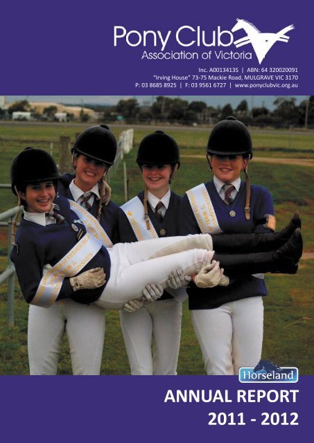 2011-2012 - Pony Club Association of Victoria