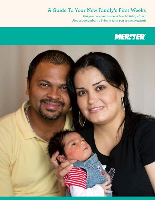A Guide To Your New Family's First Weeks - Meriter Health Services