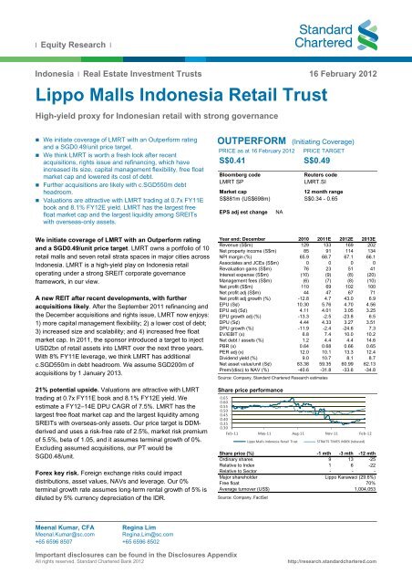 Initiating Coverage - Standard Chartered Bank - Research
