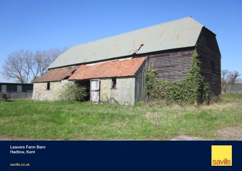 Leavers Farm Barn Hadlow, Kent - Savills