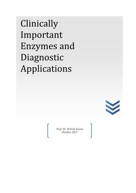 Clinically Important Enzymes and
