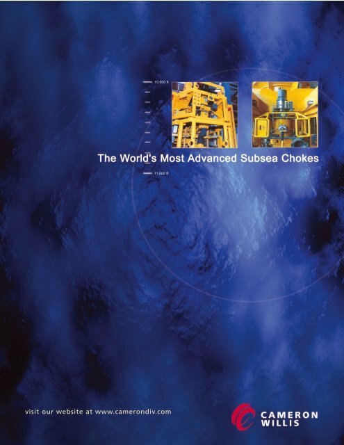 Cameron Willis Subsea Chokes - cedip