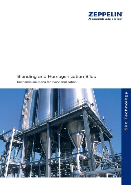 Blending and Homogenization Silos - Zeppelin Systems USA, Inc.
