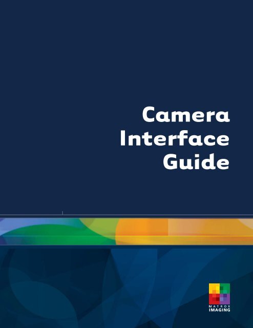 Camera Interface Guide - Matrox