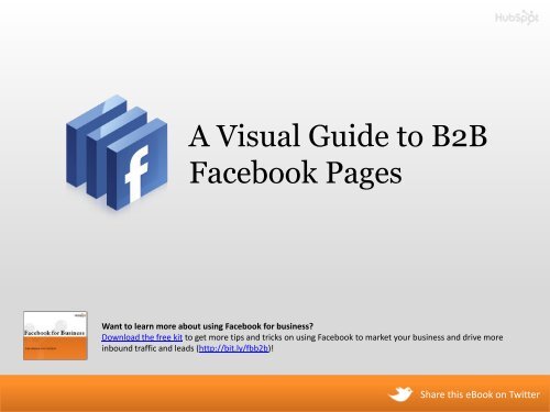A Visual Guide to B2B Facebook Pages