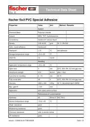 Technical data sheet PVC Bi-fold doors - Winstanley Windows
