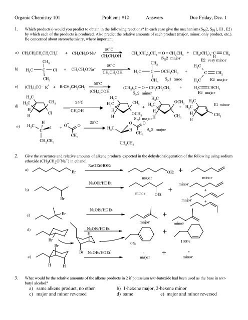 Chapter 12 Chemistry 101 Did You Know The ERC Offers Drop In Tutoring