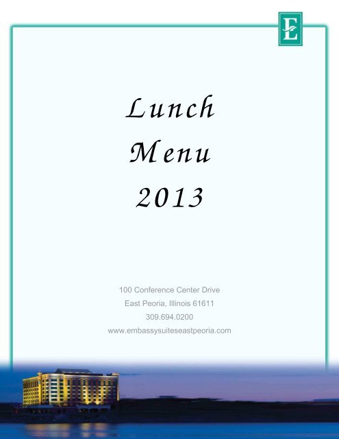 Lunch Menu (PDF) - Embassy Suites
