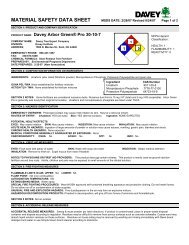 Label - Davey Tree Expert Company