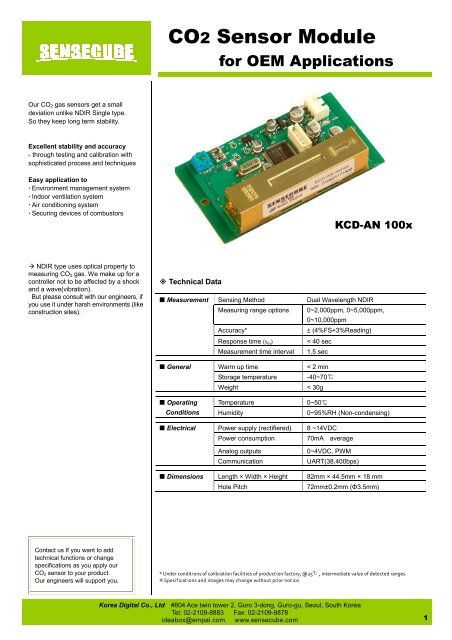 CO2 Sensor Module