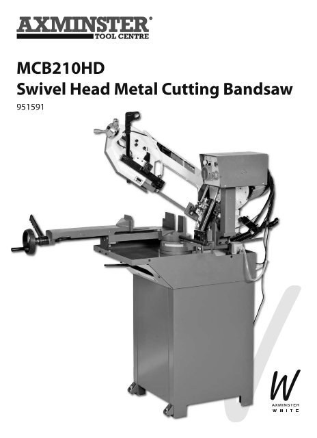 User Manual - Axminster Power Tool Centre