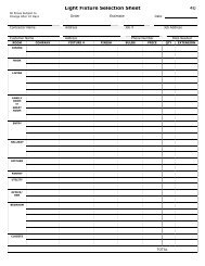 Finish Plumbing Selection Sheet 39 - Grover Electric and Plumbing ...