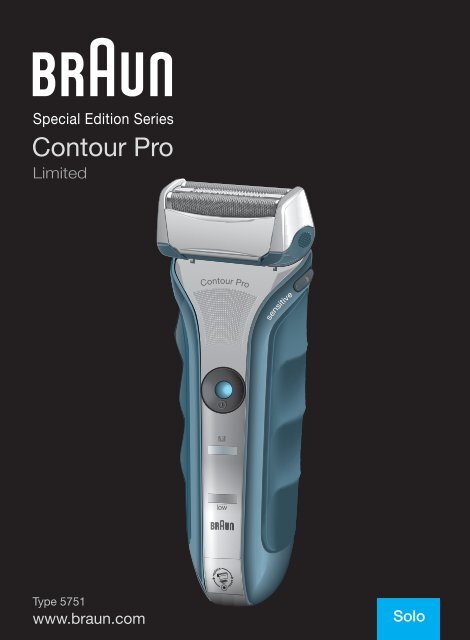 Contour Pro - Braun Consumer Service spare parts use instructions ...