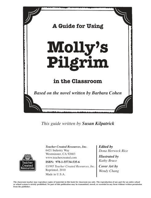 Molly's Pilgrim - DedicatedTeacher.com