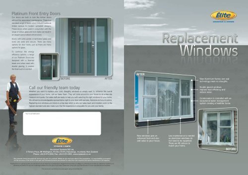 Replacement Windows Brochure in PDF format.