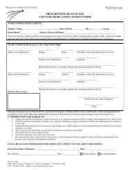EARLY YEARS MEDICATION CONSENT FORM 1