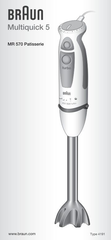 Braun consumer service spare parts use instructions