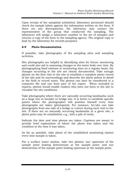 Water Quality Monitoring