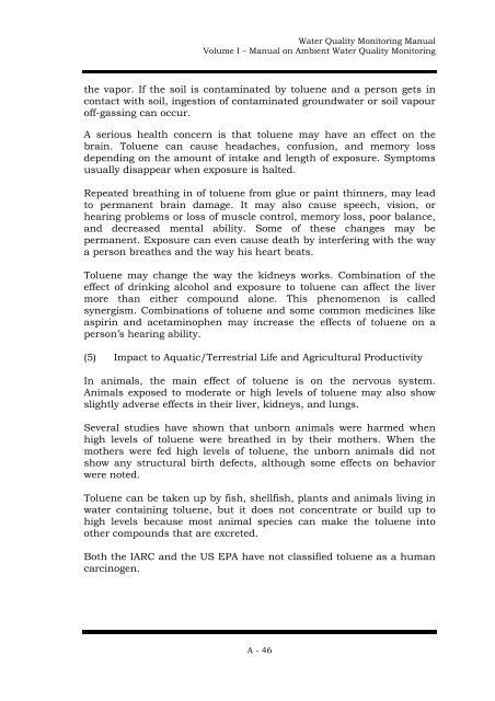 Water Quality Monitoring