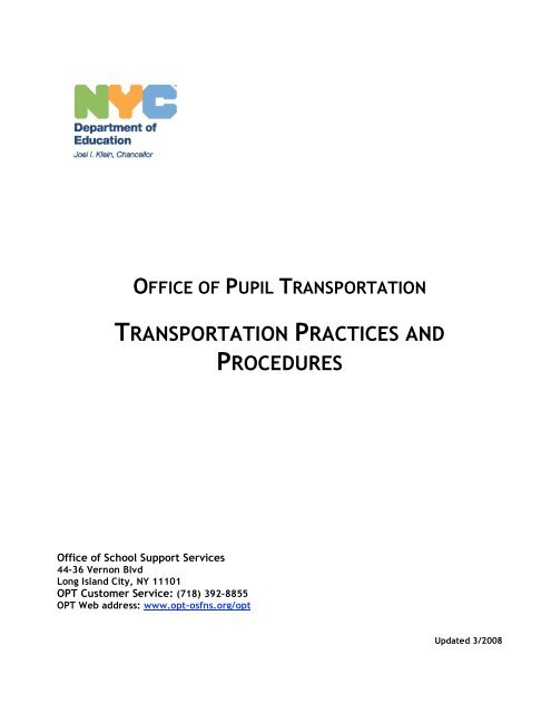 Nyc doe opt field trip - Xalam.blog