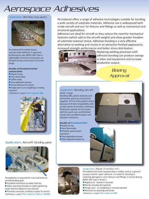 Aerospace Adhesives