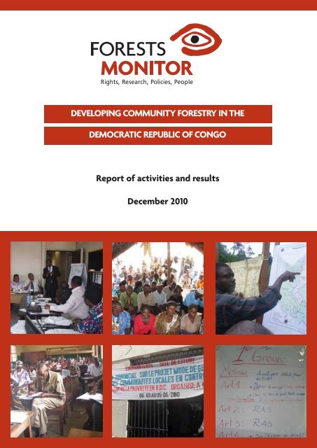 DEVELOPING COMMUNITY FORESTRY IN THE ... - Forests Monitor