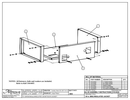 Assembly Instructions