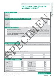 fire detection and alarm system installation certificate - NICEIC