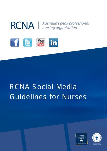 RCNA Social Media Guidelines for Nurses