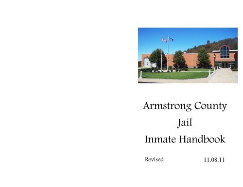 Armstrong County Jail Inmate Handbook