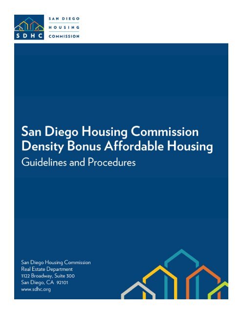 Density Bonus Procedures Manual - San Diego Housing Commission