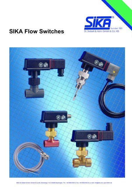 SIKA Flow Switches