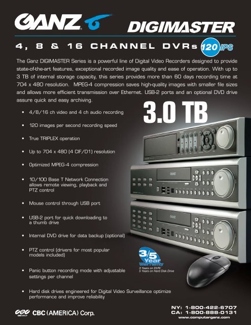 digiMaster DVR - Intella-Home Inc.